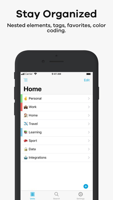 Unit: Notes, Todos, Lists for iOS (iPhone/iPad/iPod touch) - Free ...