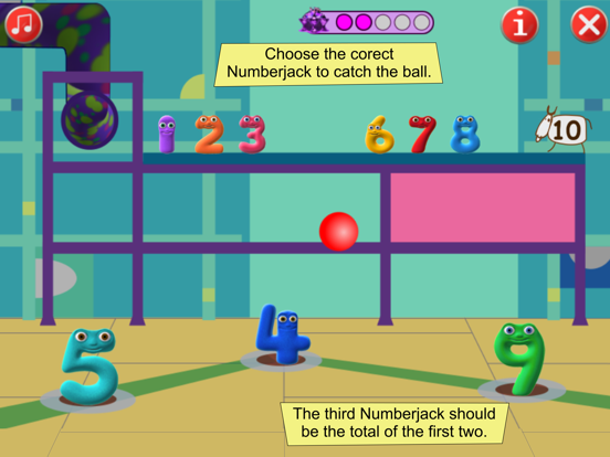 Numberjacks Addition up to 10 for iOS (iPhone/iPad) Latest Version at ...