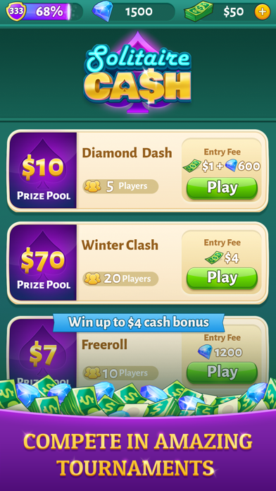 Solitaire Cash for iOS (iPhone/iPad/iPod touch) - Free Download at AppPure