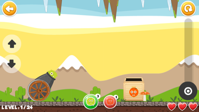 Artillery Monster Box FREE - Physics Puzzle Game for iOS (iPhone/iPad ...