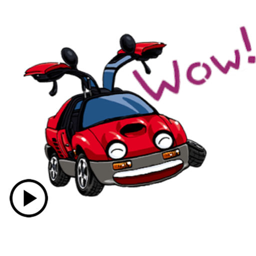CarMoji Animated Car Sticker for iOS (iPhone/iPad) Latest Version at $0 ...