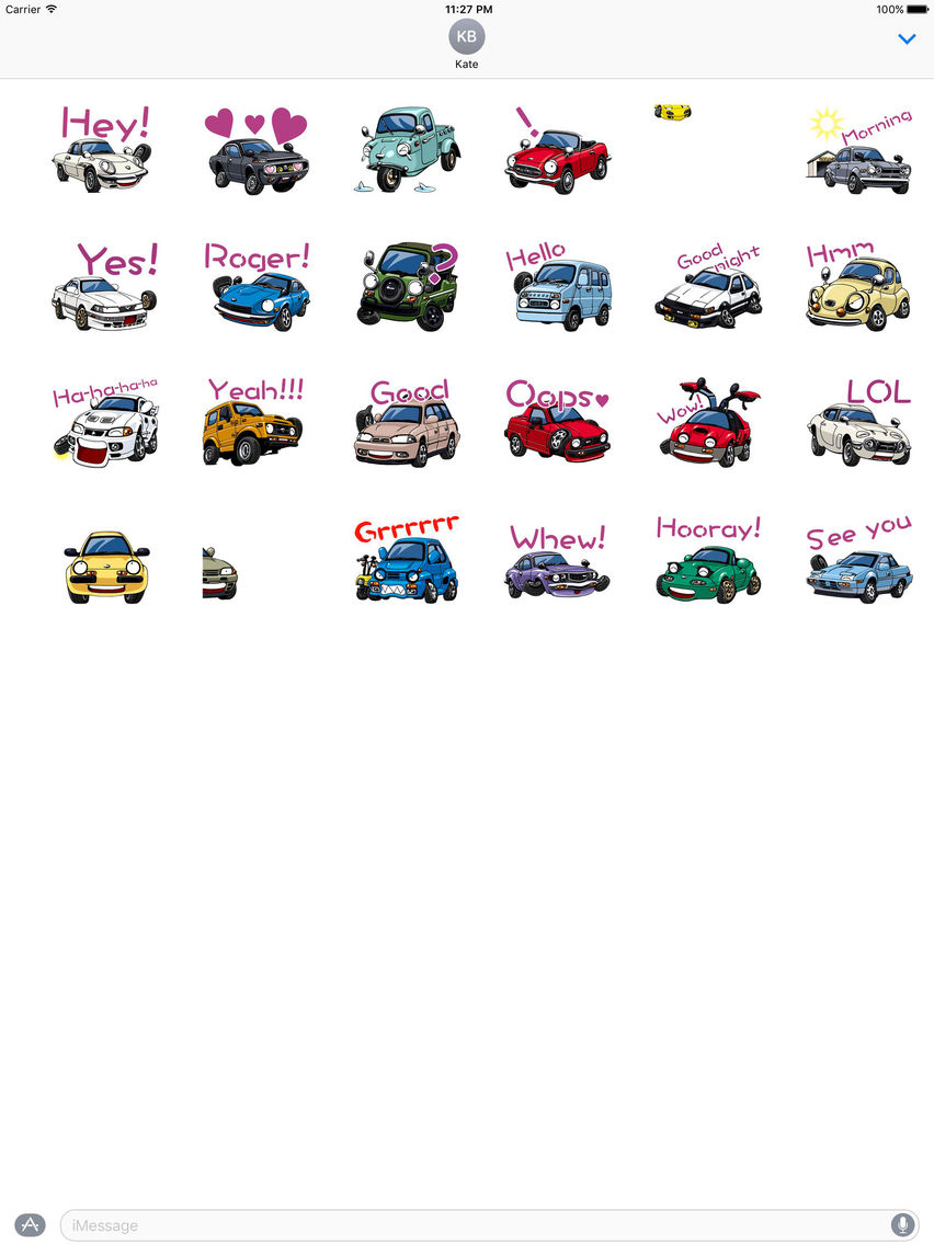 CarMoji Animated Car Sticker for iOS (iPhone/iPad) Latest Version at $0 ...
