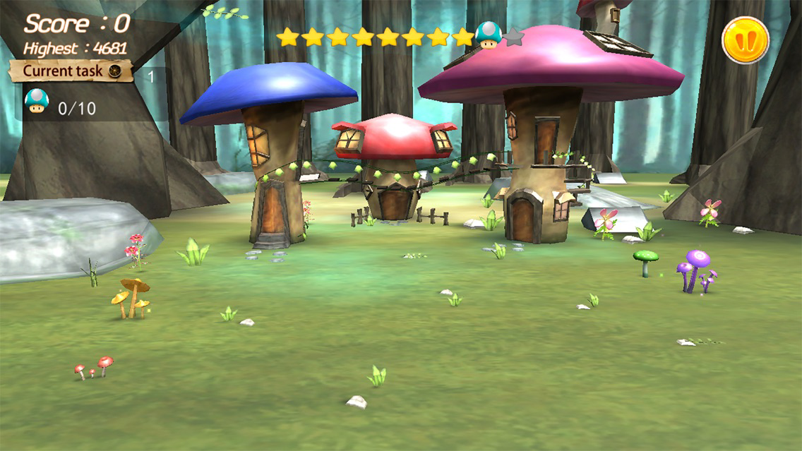 Picking mushrooms game for iOS (iPhone) - Free Download at AppPure