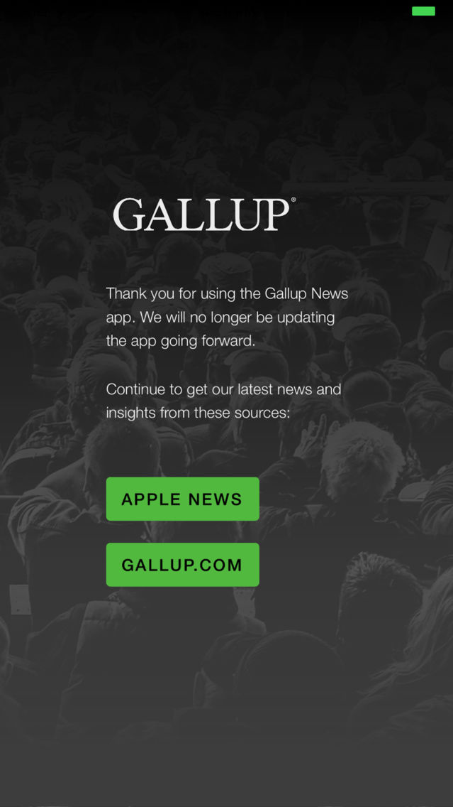 Gallup News para iOS (iPhone/iPad) - Baixar Grátis no AppPure