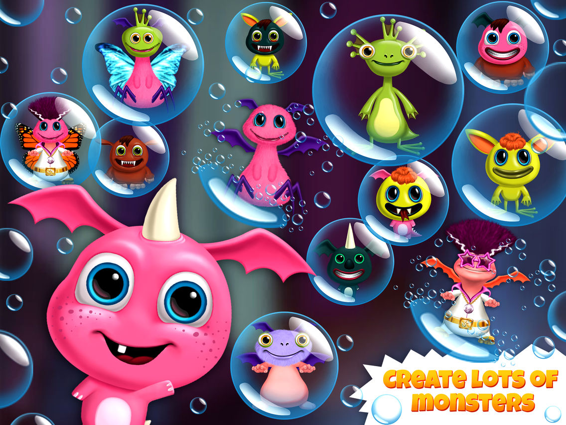 Closet Monsters - Create and Take Care of Your Baby Monster for iOS ...
