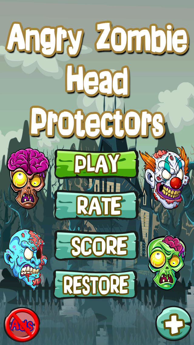 Angry Zomb-ie Head Protector-s: Save Your Zombies Life From Blood Splat ...