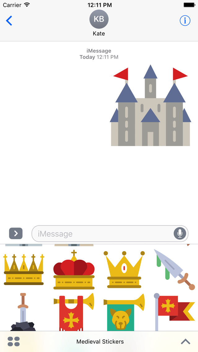 Medieval Stickers Emojis for iOS (iPhone/iPad) Latest Version at $0.99 ...