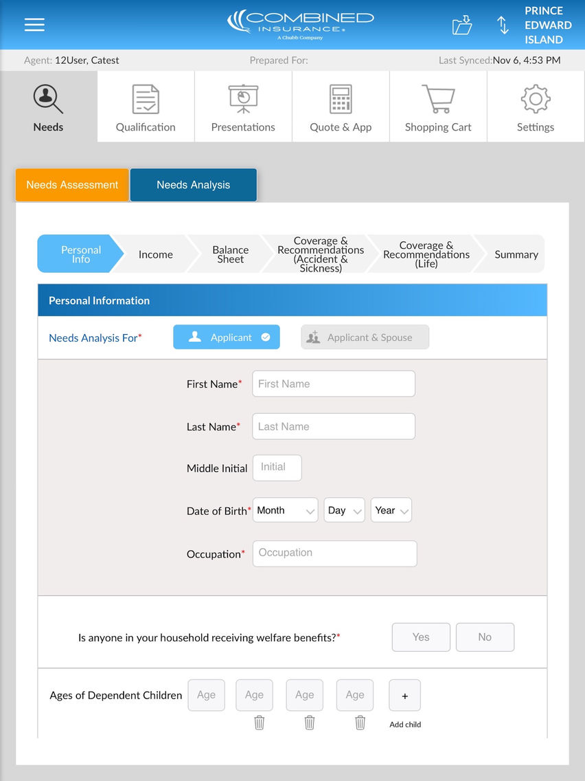 Combined Canada eAgent for iOS (iPad) - Free Download at AppPure