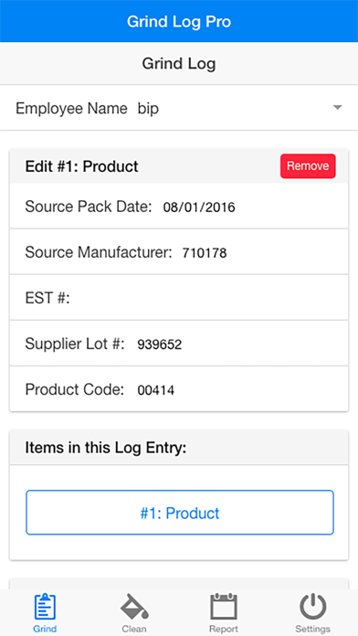 Grind Log Pro for iOS (iPhone/iPad/iPod touch) - Free Download at AppPure