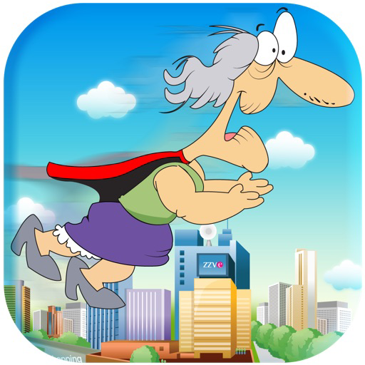 Super Granny Flapping Challenge A Grandma Survival Adventure Game for ...
