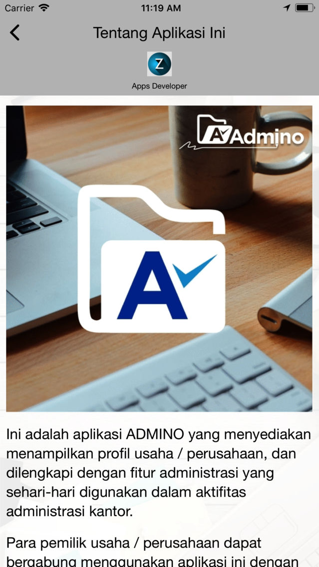 ADMINO app for iOS (iPhone/iPad) - Free Download at AppPure