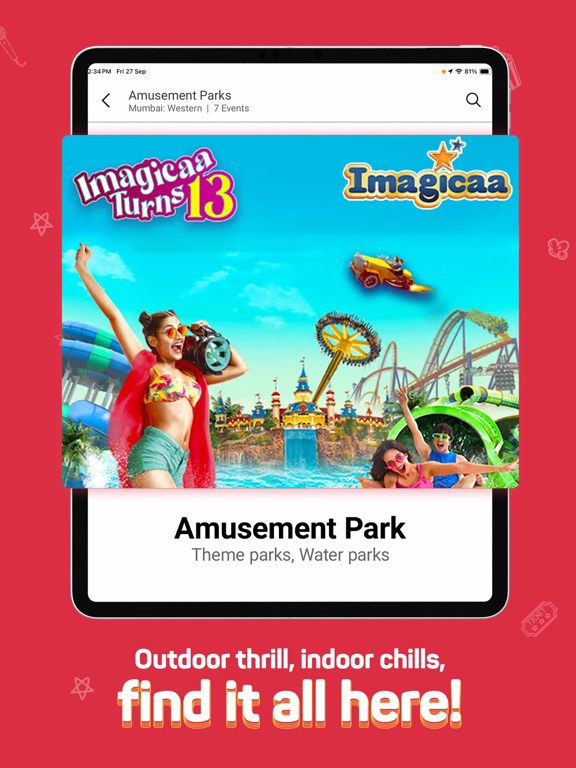 BookMyShow | Movies & Events for iOS (iPad) - Free Download at AppPure
