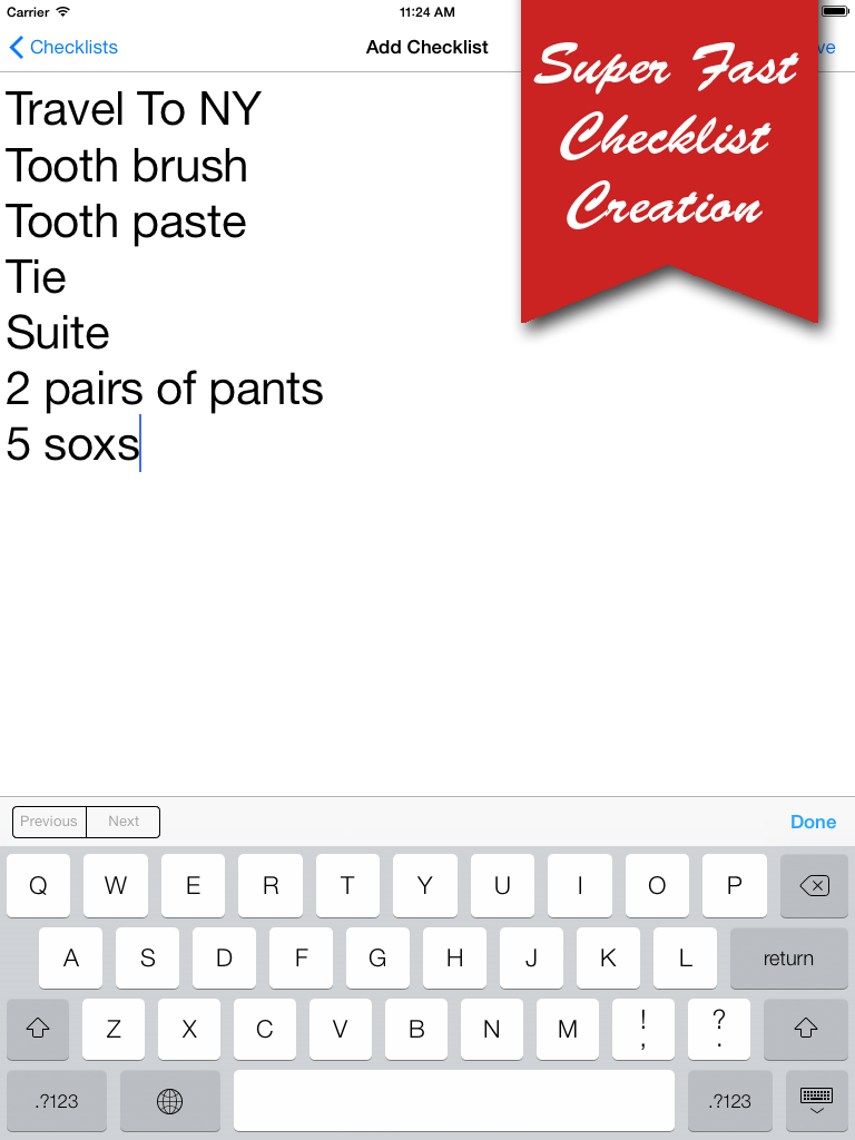 Checklist - Super Fast Reminders, To-Do Lists & Tasks for iOS (iPhone ...