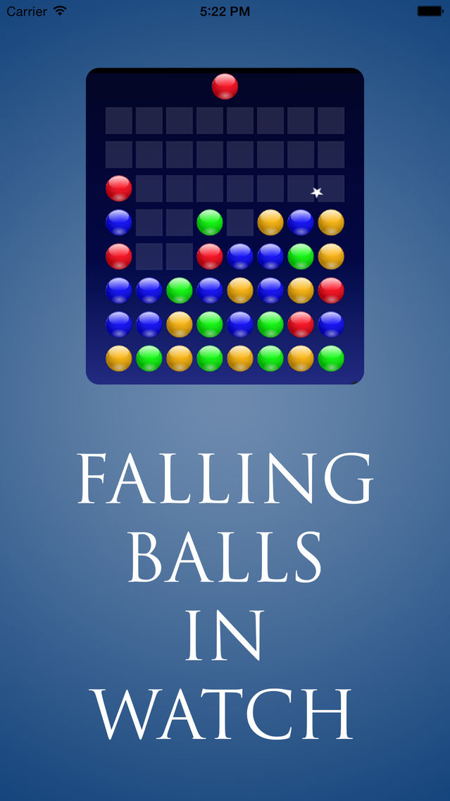 Falling Balls in Watch para iOS (iPhone) - Baixar Grátis no AppPure
