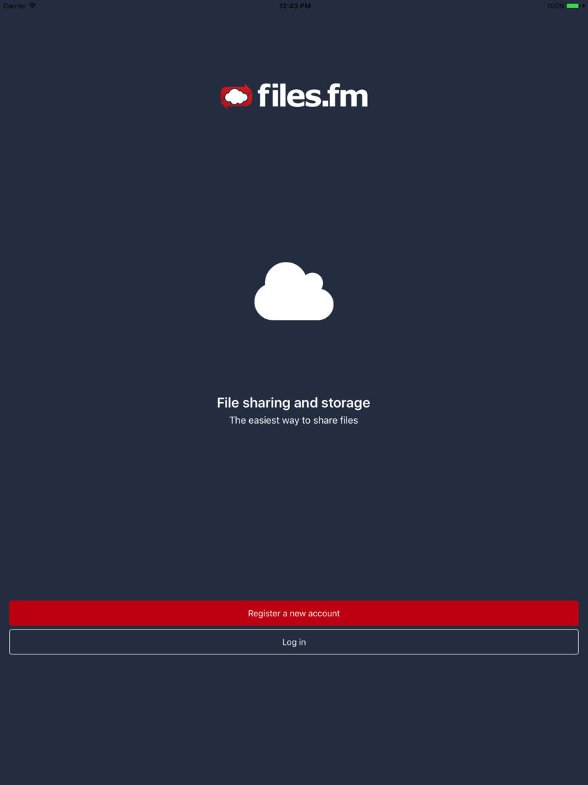 Files.fm for iOS (iPhone/iPad) - Free Download at AppPure