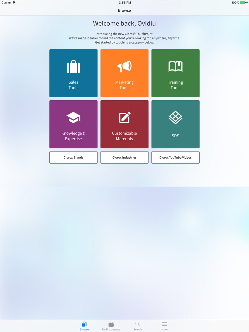 Clorox® TouchPoint App for iOS (iPhone/iPad) - Free Download at AppPure