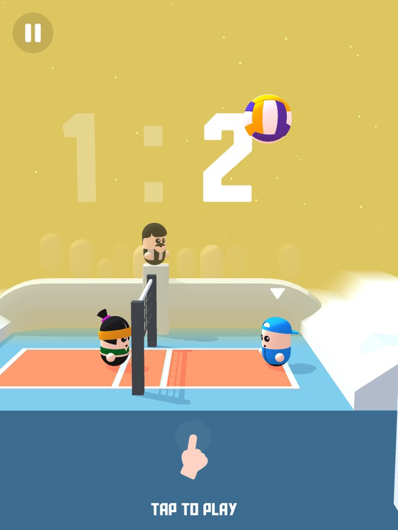 Volleyball Game - Volley Beans for iOS (iPhone/iPad/iPod touch) - Free ...
