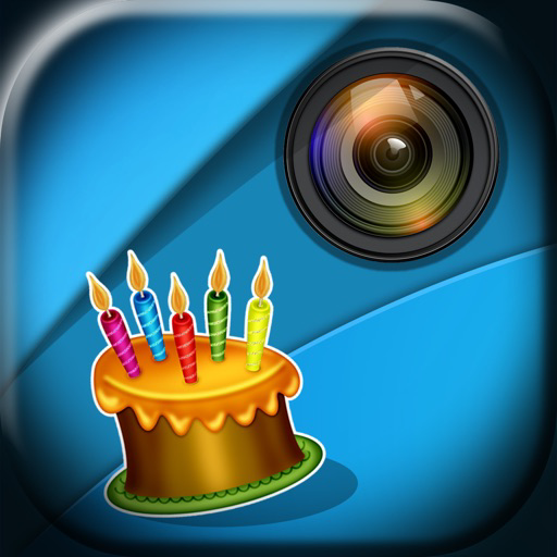 Frame Photos and Add Stickers with Happy Birthday Themes in Picture ...