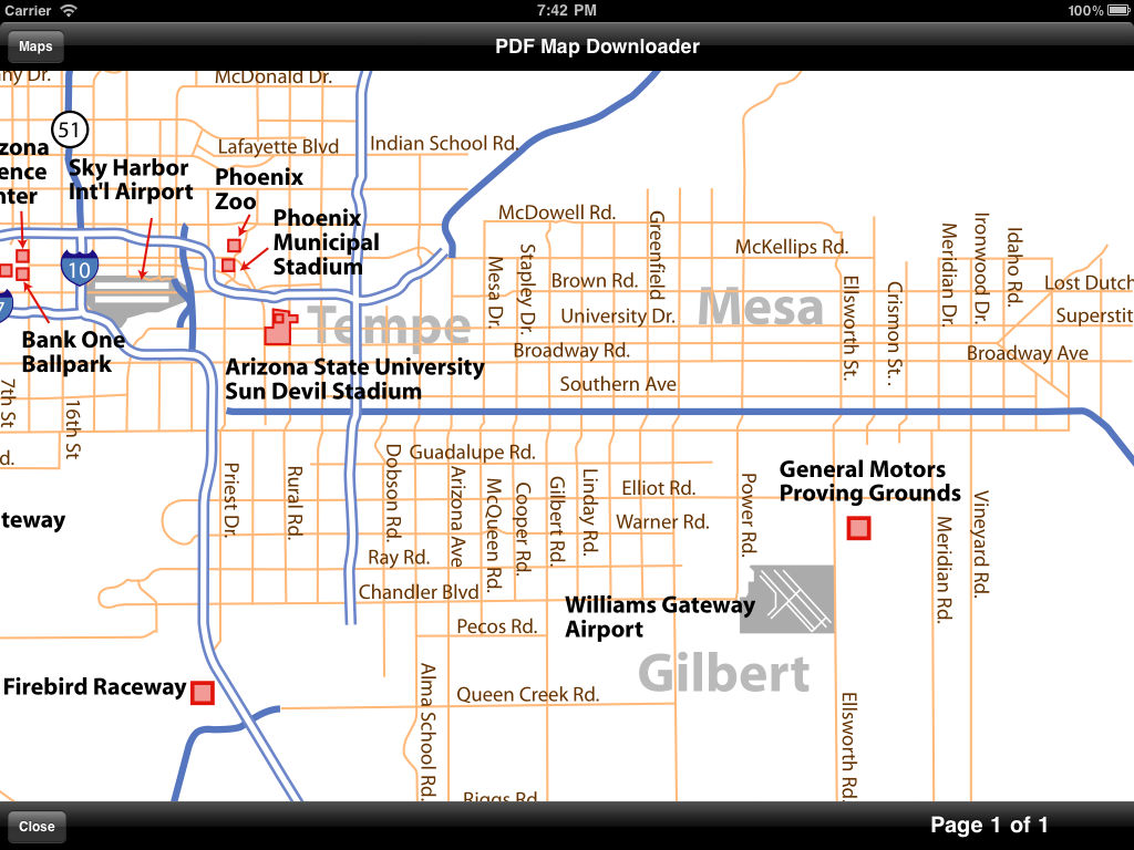 Laden Sie Phoenix Maps - Download Metro Transit, Light Rail Maps and Tourist Guides. für iOS ...