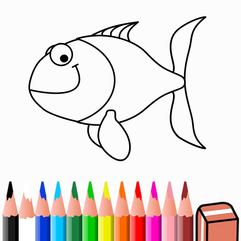 Coloring Objects For Kids for iOS (iPhone/iPad) - Free Download at AppPure