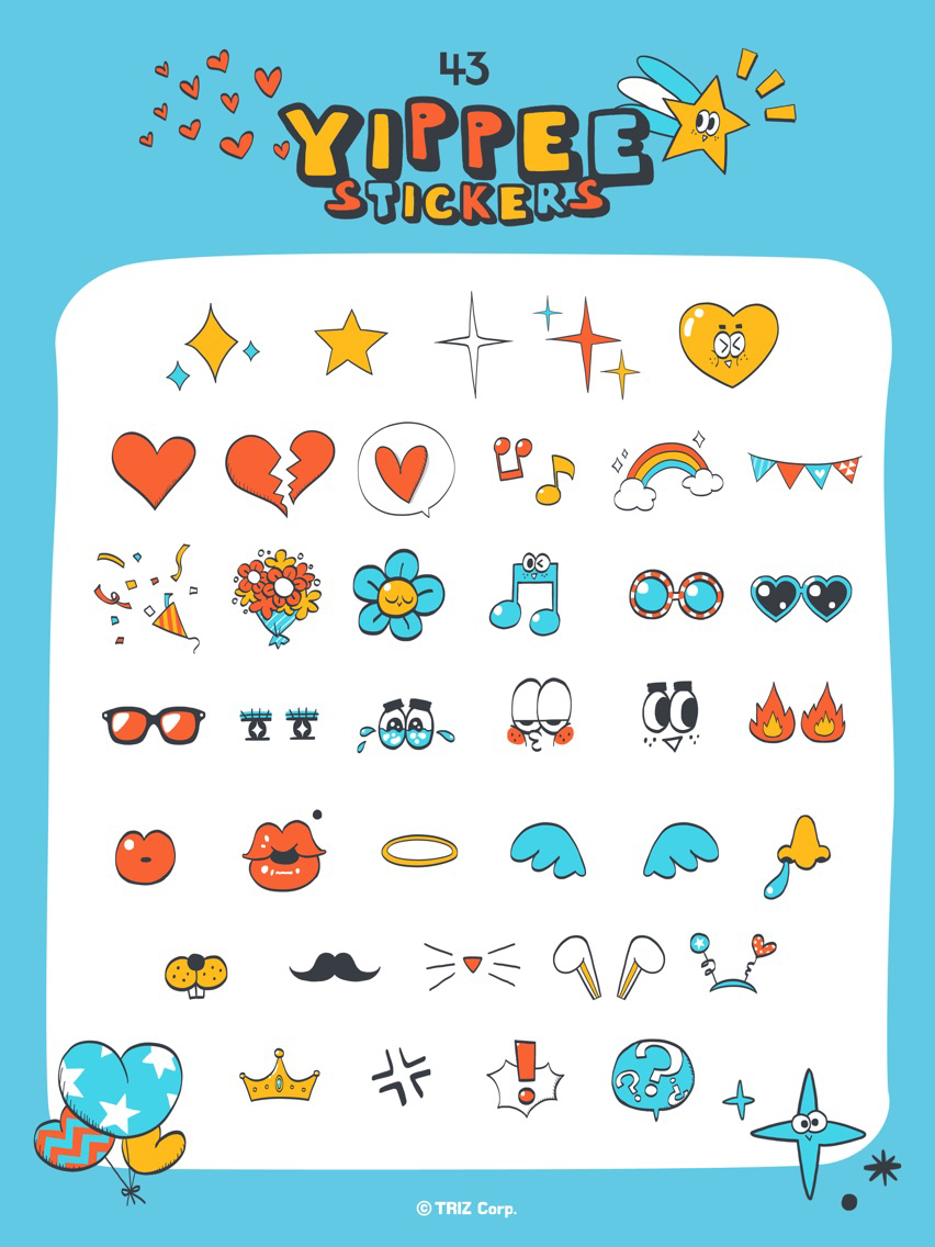 Yippee stickers for iOS (iPhone/iPad) Latest Version at $0.99 on AppPure