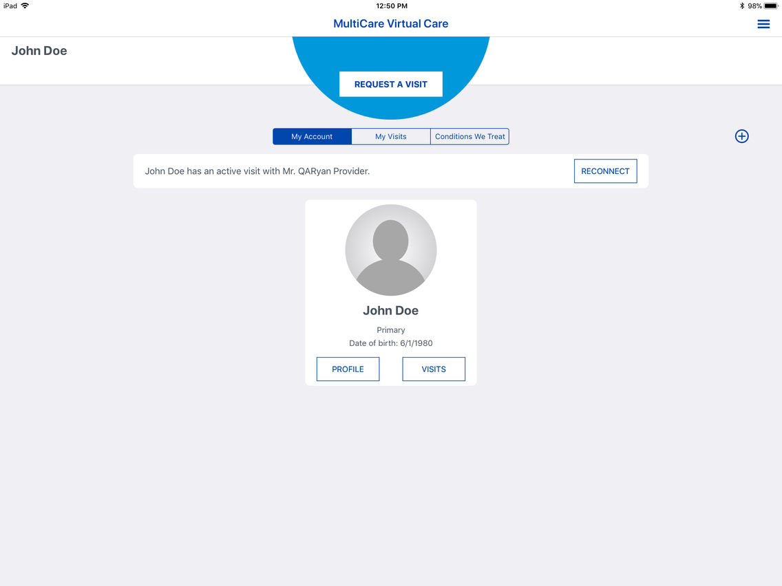 MultiCare Virtual Care for iOS (iPhone/iPad) - Free Download at AppPure