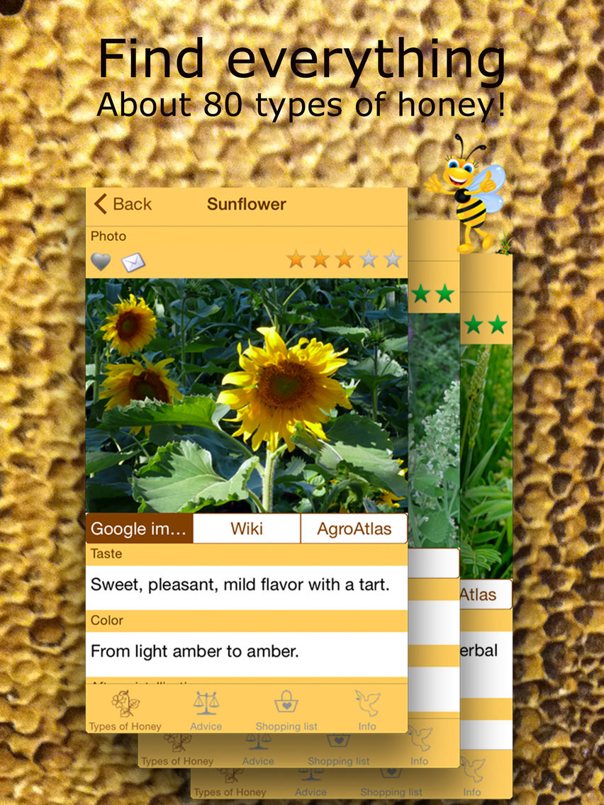 Honey Guide. All about bees and honey types. para iOS (iPhone/iPad ...