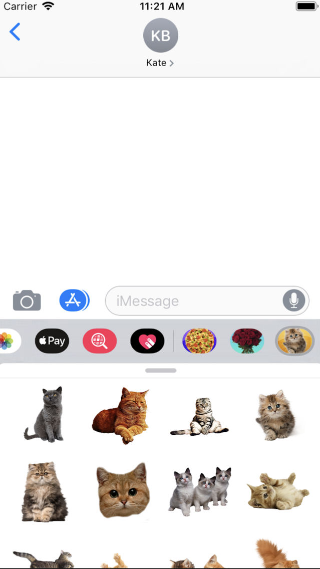 Cat-Emojis Stickers for iOS (iPhone/iPad) Latest Version at $0.99 on ...