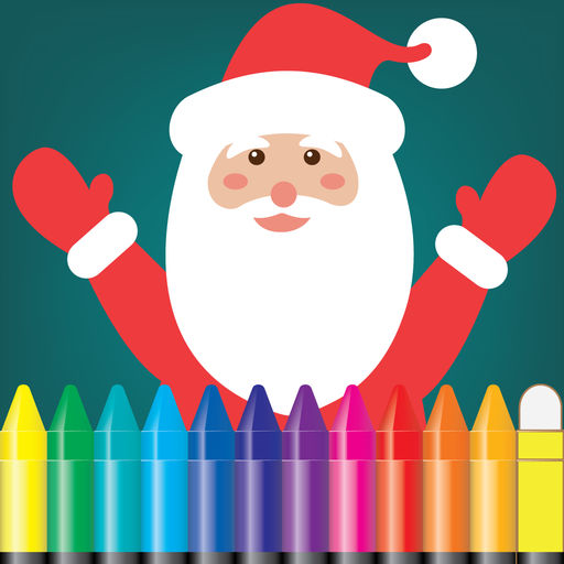 Santa Calus coloring and ABCs - 123s activities kids games for iOS ...