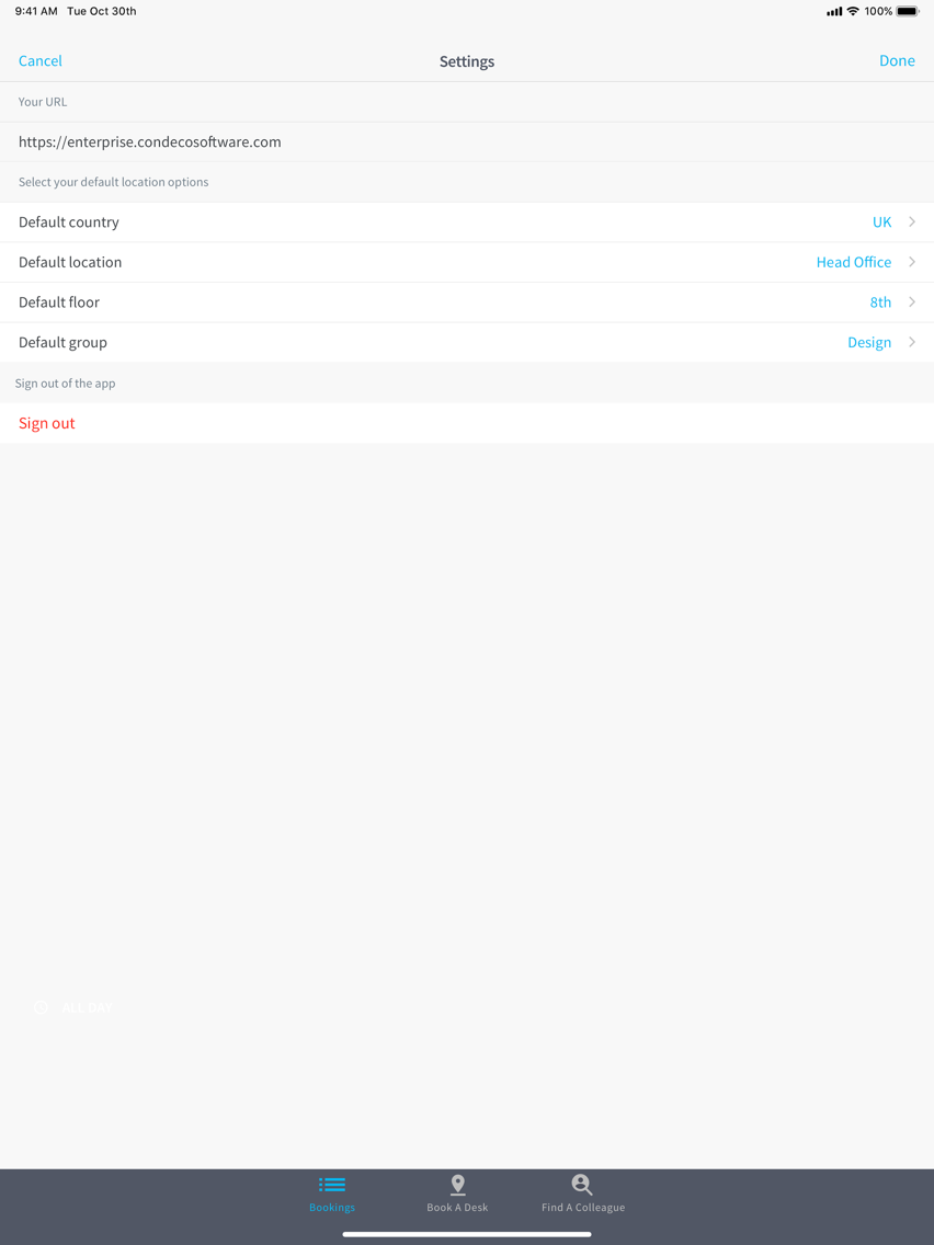 Condeco Desk Booking para iOS (iPhone/iPad) - Baixar Grátis no AppPure