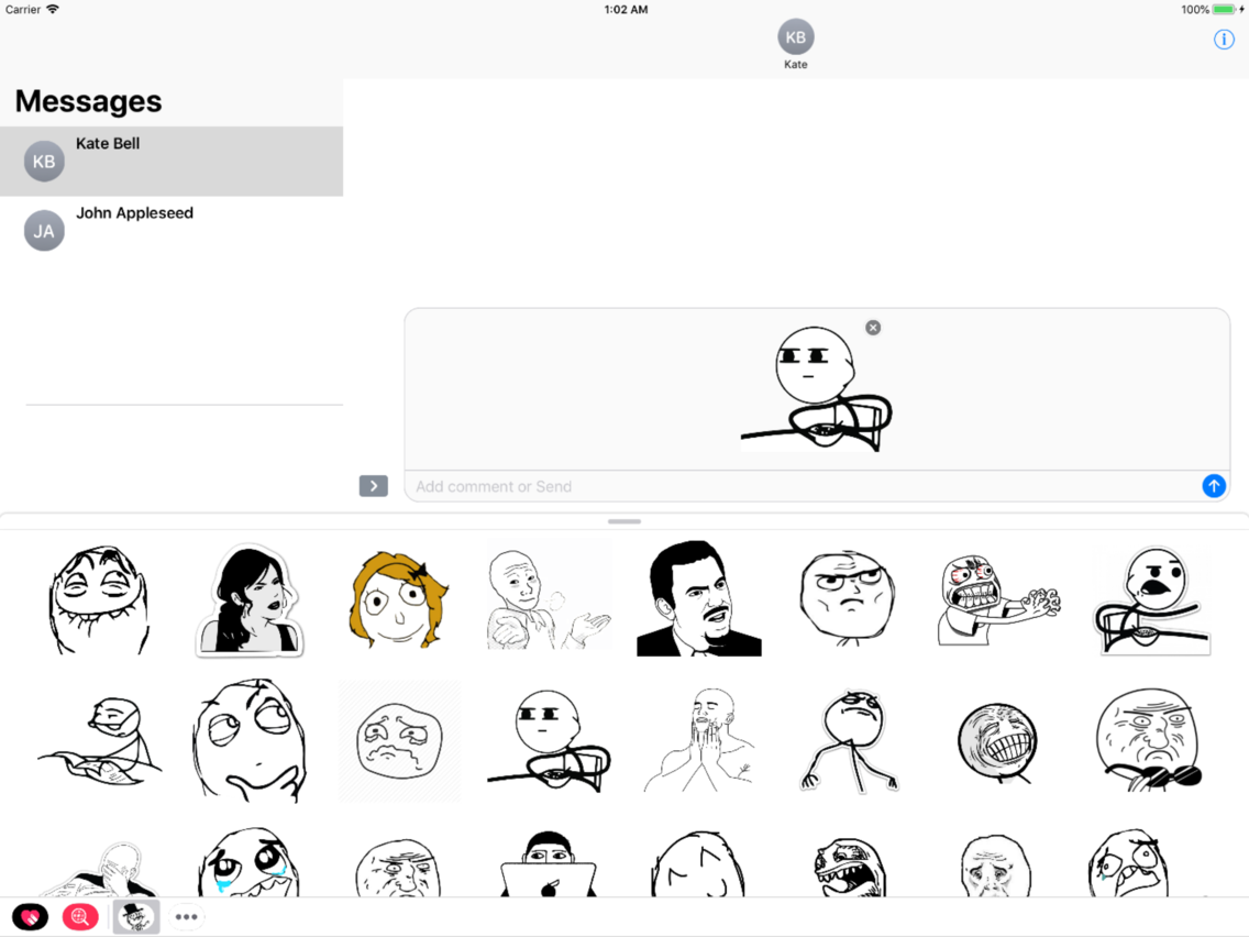 Meme faces stickers for iOS (iPhone/iPad) Latest Version at $0.99 on ...