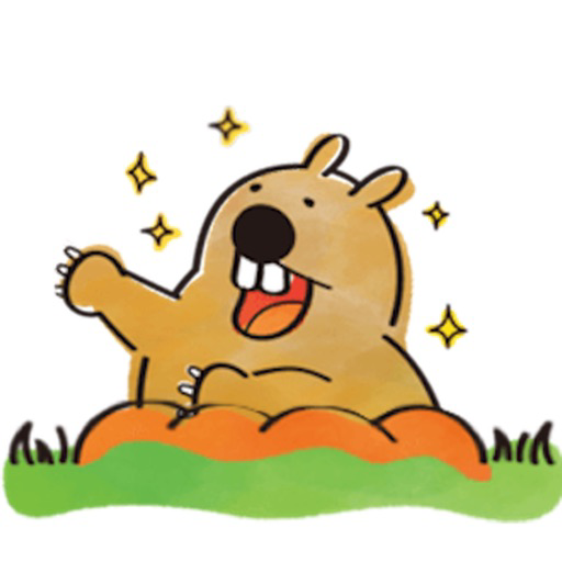 Groundhog Day Emoji Sticker for iOS (iPhone/iPad) Latest Version at $0. ...