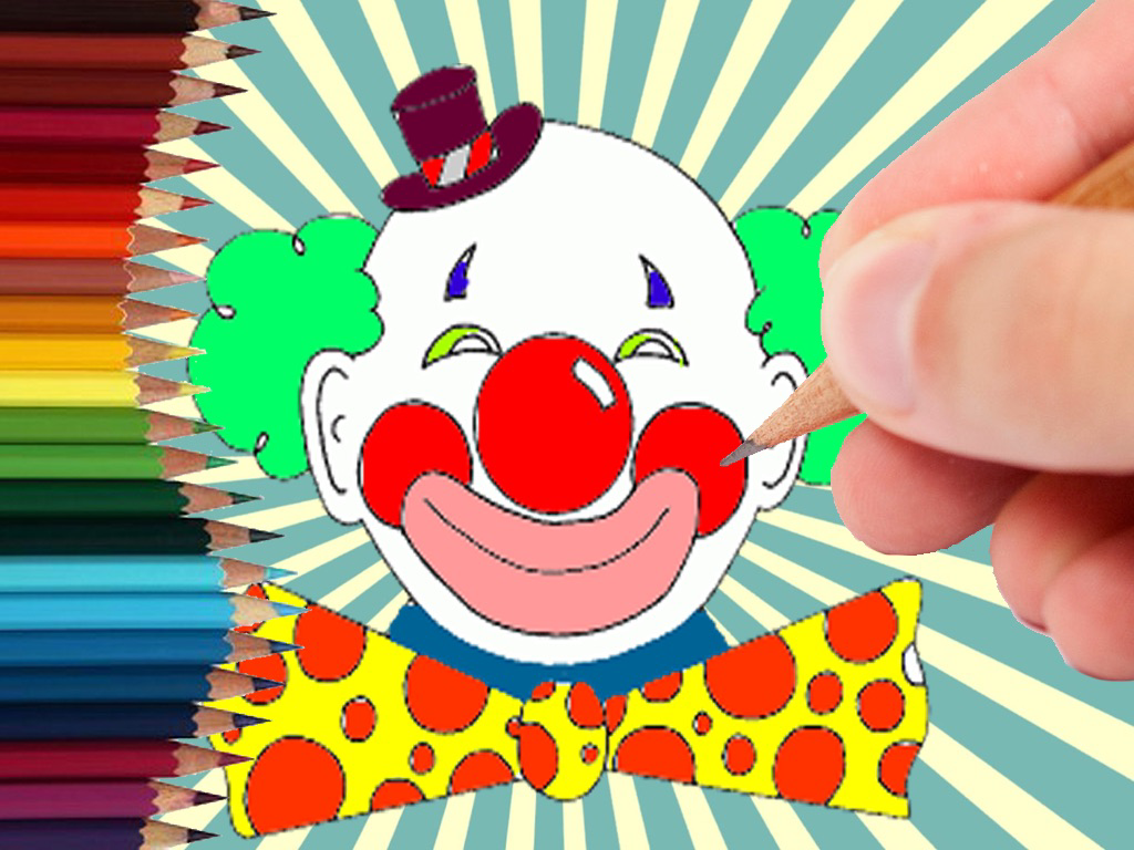 Coloring Book Clown for iOS (iPhone/iPad) - Free Download at AppPure