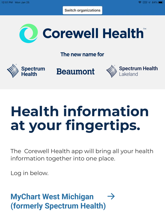 Corewell Health App for iOS (iPhone/iPad/Apple Watch) - Free Download ...