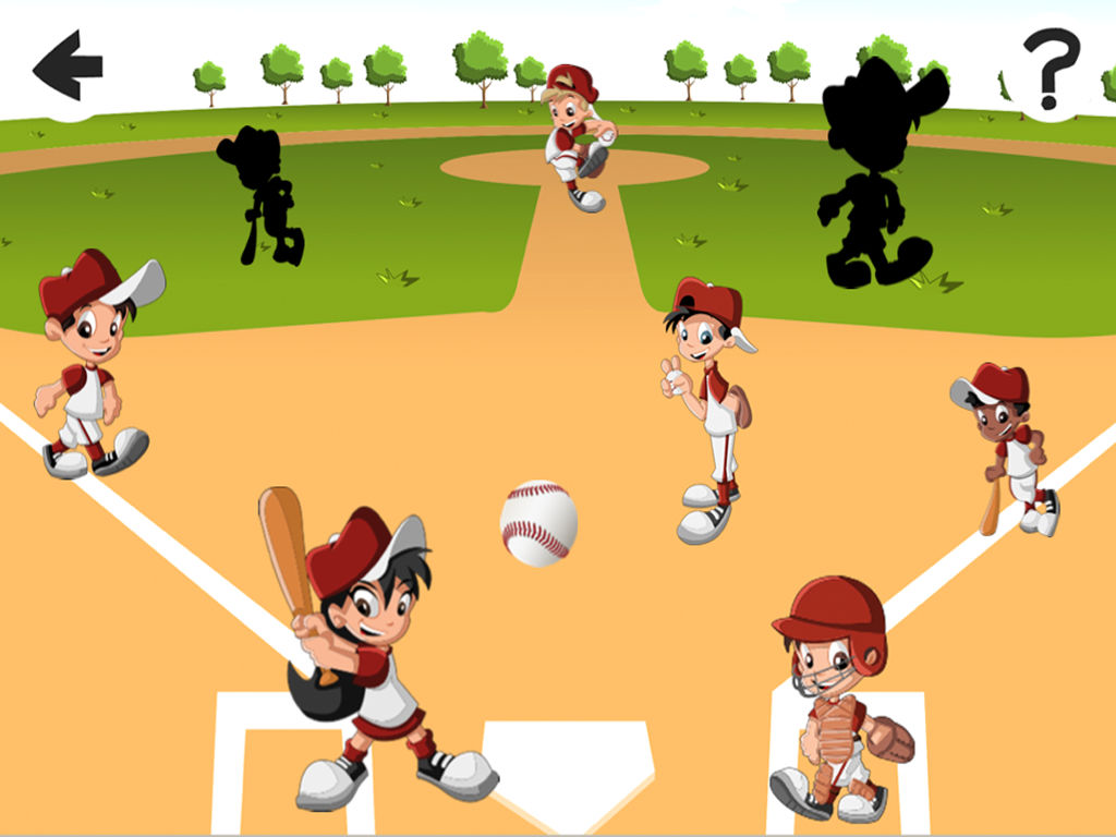 Academy Baseball: Shadow Game for Children to Learn and Play for iOS ...