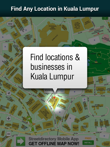 Kuala Lumpur Map (KL Maps) for iOS (iPhone/iPad/iPod touch) - Free ...