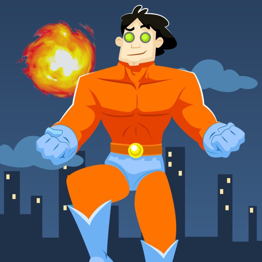 Super Hero Jump Avoid Obstacles Free Game for Kids for iOS (iPhone/iPad ...