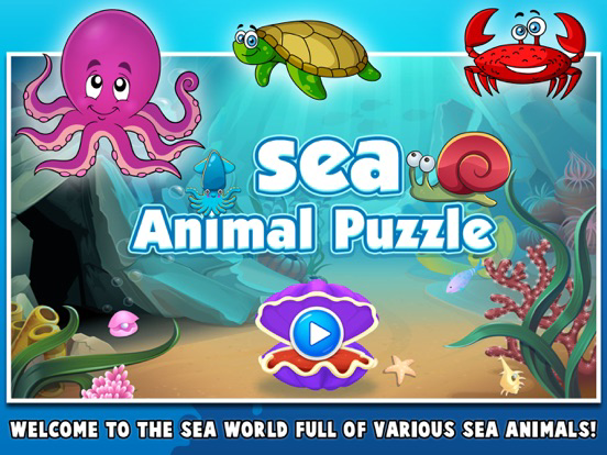 My First Sea Animals Puzzle Games for iOS (iPhone/iPad/iPod touch ...