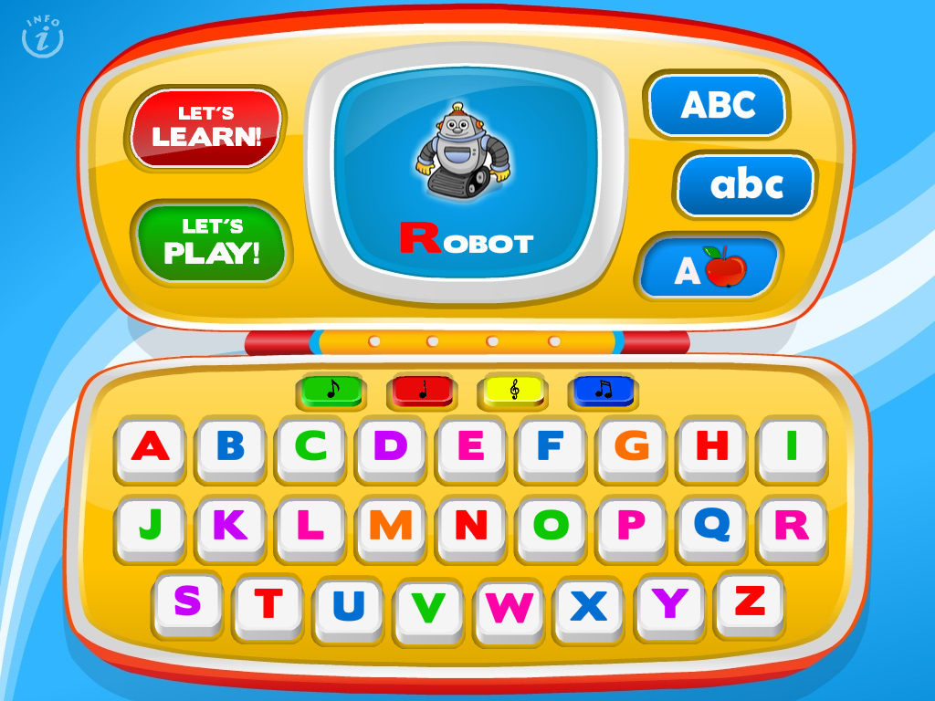 Letters Laptop A to Z · TeachMe Alphabet, ABC Letter Quiz and Letter ...
