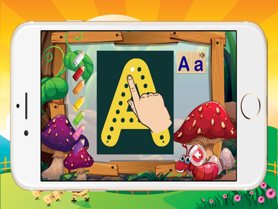 ABCD Alphabet Phonic Tracing Flashcards Toddlers for iOS (iPhone/iPad ...