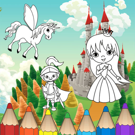 Princess Kids Coloring - Learning Game for Preschool Children for iOS ...