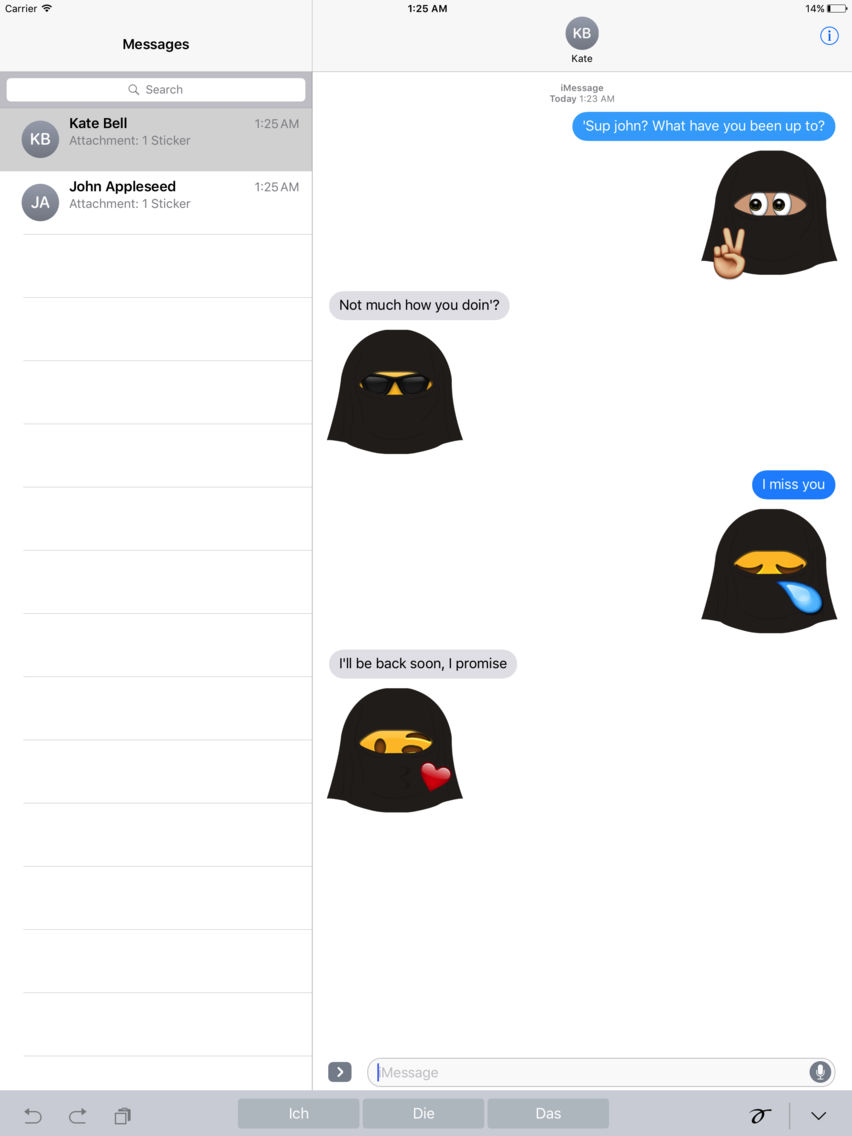 Burka Emoji for iOS (iPhone/iPad) - Free Download at AppPure