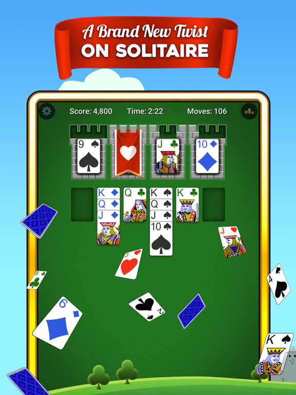 Castle Solitaire: Card Game for iOS (iPhone/iPad/iPod touch) - Free Download at AppPure