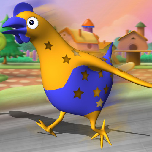 Super Chicken Run - Chicken Racing Games for Kids for iOS (iPhone/iPad ...