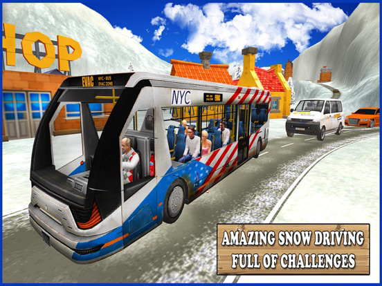 Laden Sie Extreme Snow Bus Driving - Bus Driver Simulator 3D für iOS ...