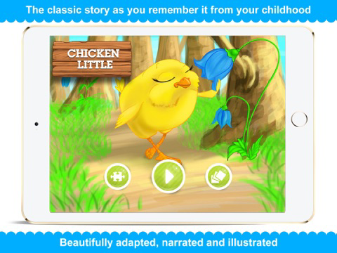 Chicken Little - Narrated Children Story for iOS (iPhone/iPad/iPod ...