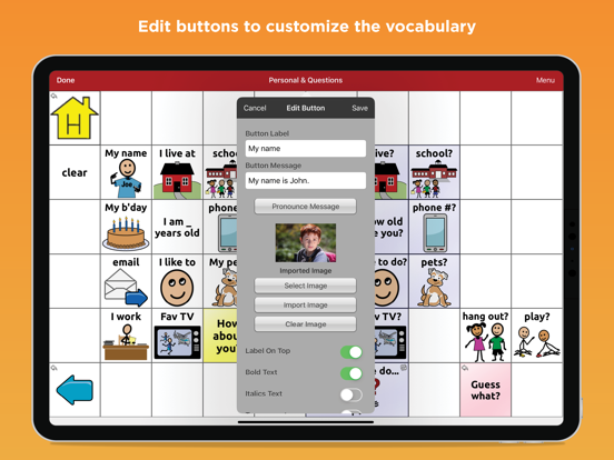 TouchChat HD- AAC w/ WordPower for iOS (iPhone/iPad) Latest Version at ...