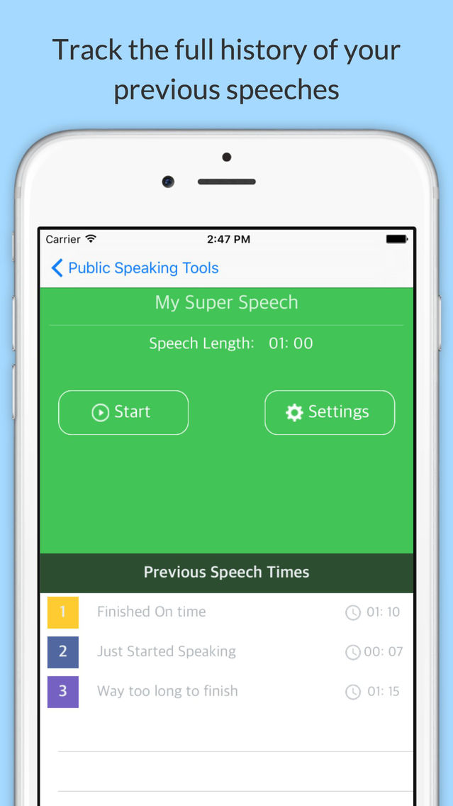 Public Speaking Tools para iOS (iPhone) - Baixar Grátis no AppPure