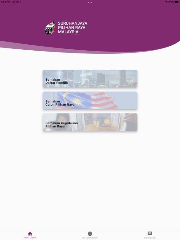 MySPR Semak for iOS (iPhone/iPad/iPod touch) - Free Download at AppPure