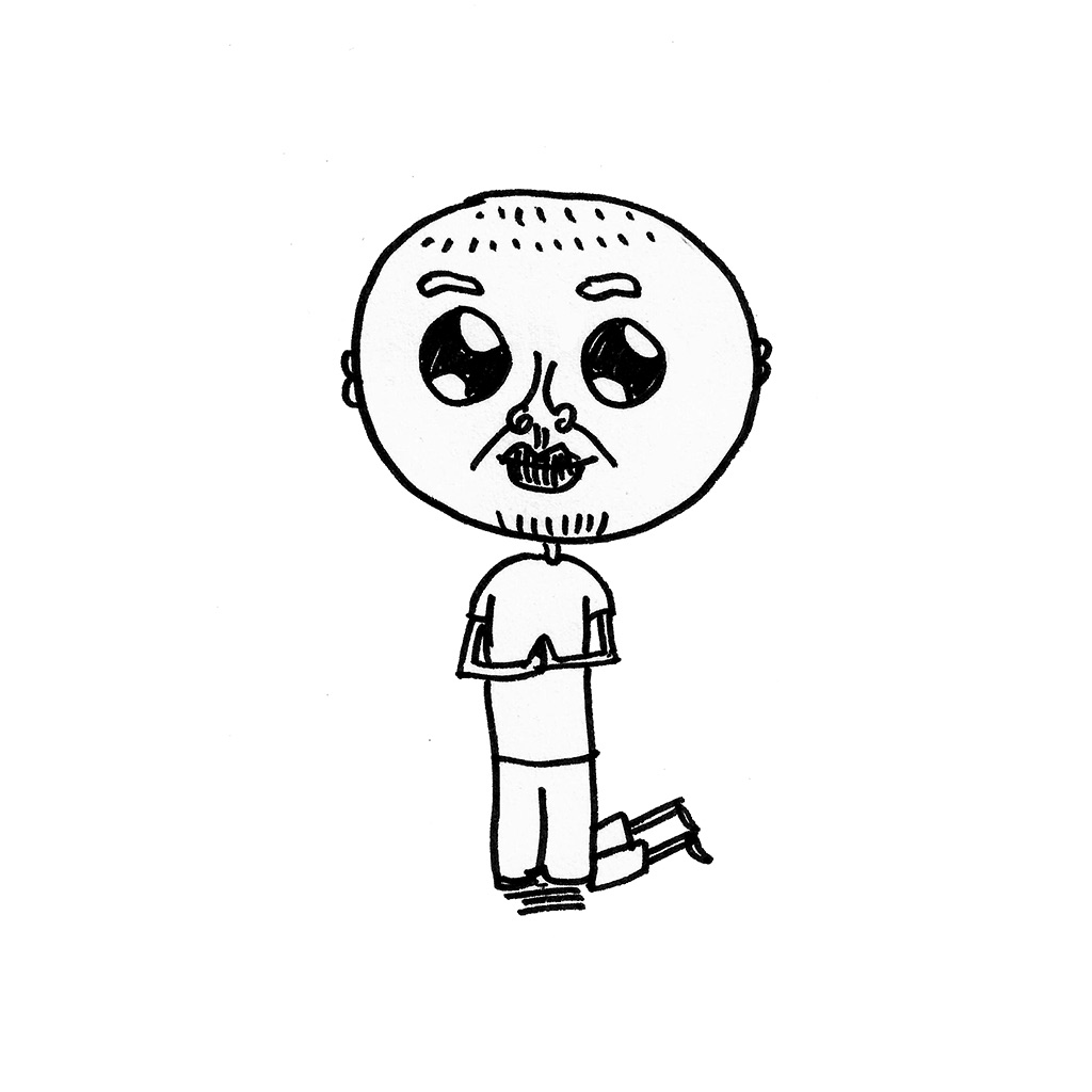 Hand Drawn Weird Human Sticker Pack for iMessage for iOS (iPhone/iPad ...